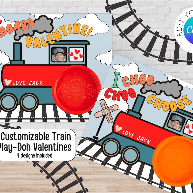 Train Valentine - Etsy