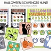 Halloween BOO Gift Tag Canva Template Halloween Party Favor Student ...