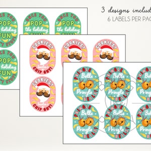 Pringles Holiday Printable | Student Gift Printable Tag | Pringles ...