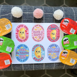 Pringles Valentine Printable | Valentine Printable Tag | Pringles Snack ...