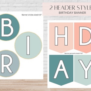 Editable Neutral Calming Colors Birthday Display Board | Classroom ...