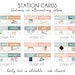 Neutral Calming Colors Center Signs | Preschool Station Cards ...