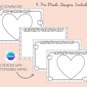 Compli-mat Kindness Classroom Activity | Friendsgiving Classroom ...