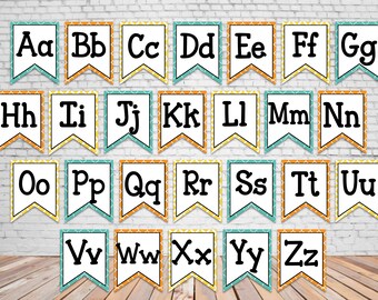 Alphabet Word Wall - Etsy