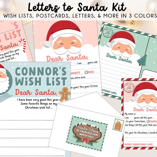 Letters to Santa - Etsy