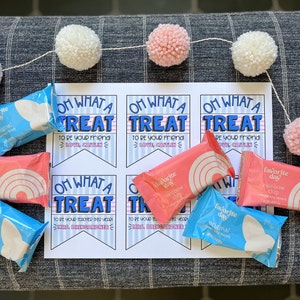 Editable Rice Krispie Treat Label | Marshmallow Treat Valentine ...