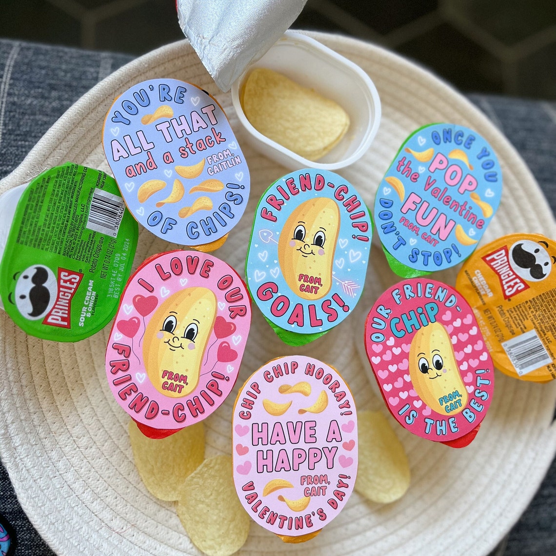 Pringles Valentine Printable | Valentine Printable Tag | Pringles Snack ...