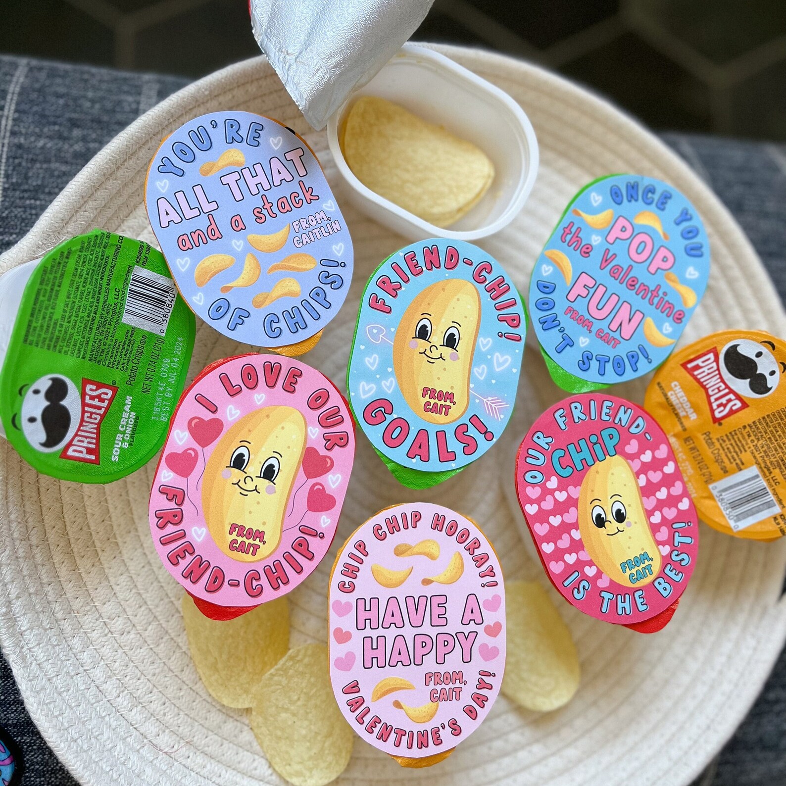 Pringles Valentine Printable | Valentine Printable Tag | Pringles Snack ...