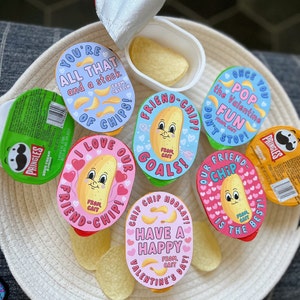 Pringles Valentine Printable | Valentine Printable Tag | Pringles Snack ...