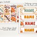 Fall Harvest Printable Bookmarks | Student Thanksgiving Bookmarks ...