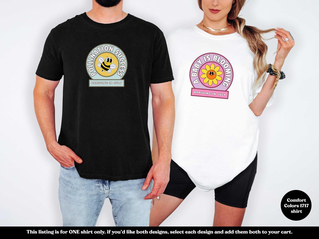 Pregnancy Revealing Baby Announcement Matching Shirts, Daddy Mommy ...