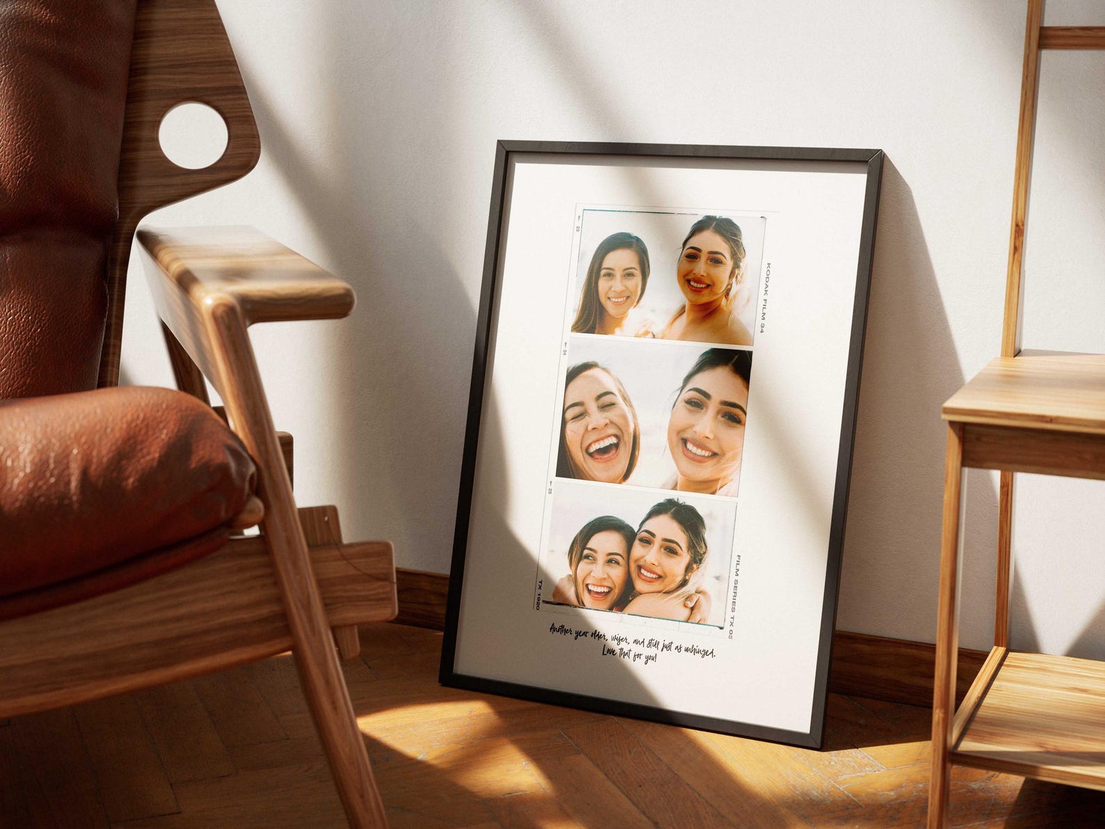 Custom Film Photo Print, Best Friends 30th, Bff Girly Wall Art ...