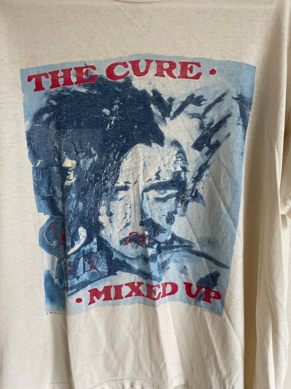 The Cure Mixed Up shirt - distressed - Gem