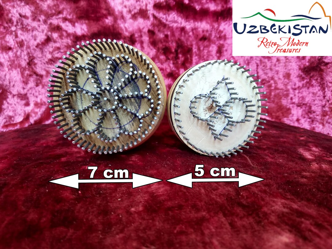 Uzbek Bread Stamp Chekich for Sale, Unusual Baking Tools, Extraordinary ...