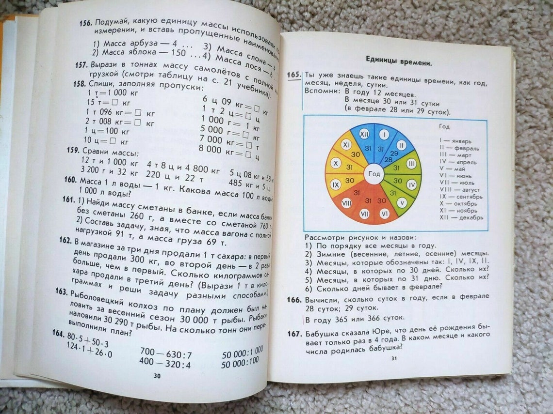 Mathematics book of the USSR 1987 Mathematics of the USSR | Etsy