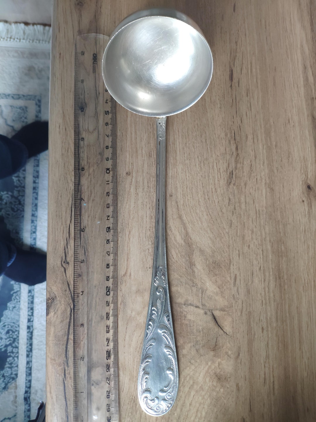 Vintage Russian USSR Melchior Silver Plate Cupronickel Scoop - Etsy