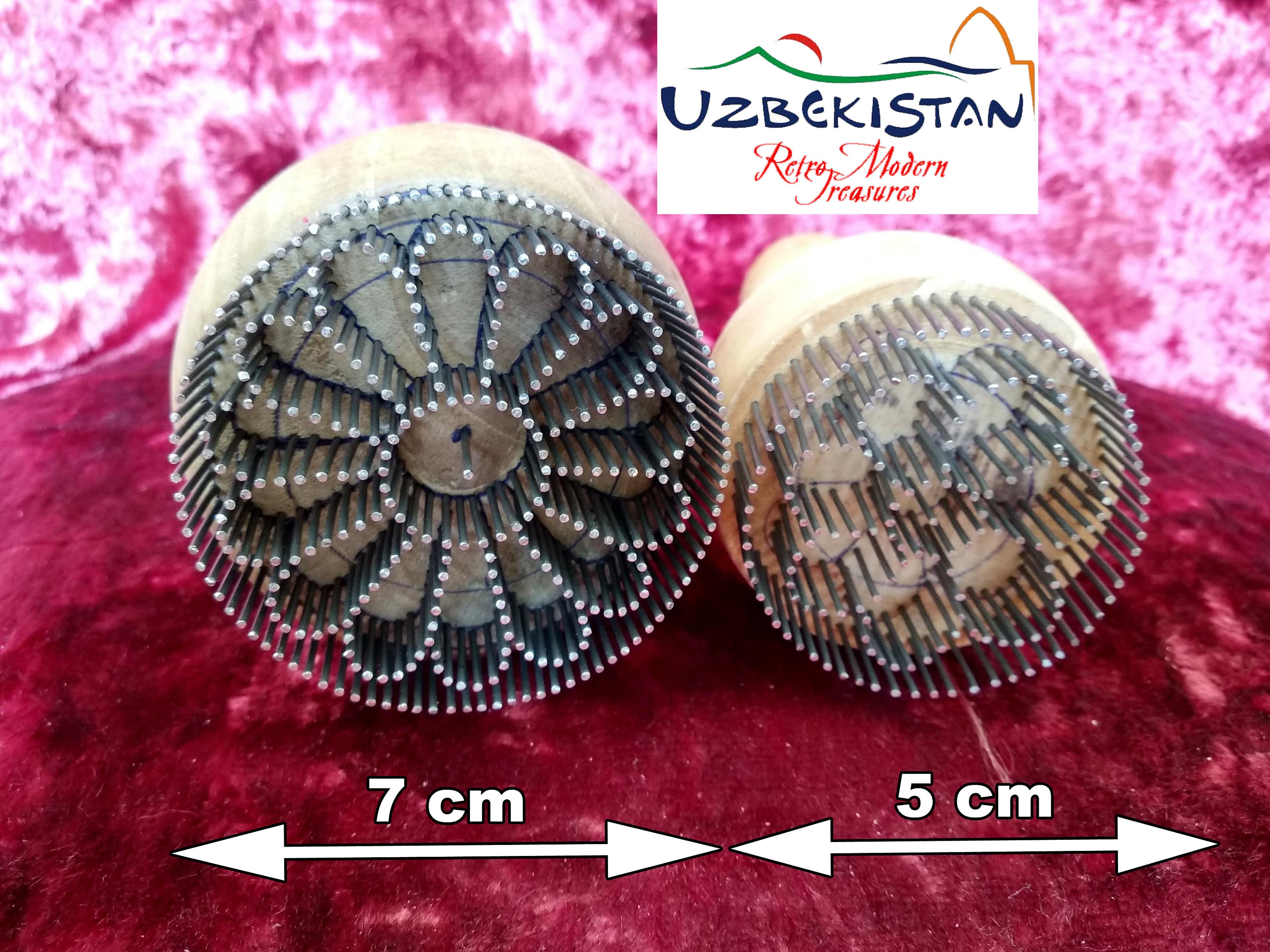 Uzbek Bread Stamp Chekich for Sale Unusual Baking Tools - Etsy UK