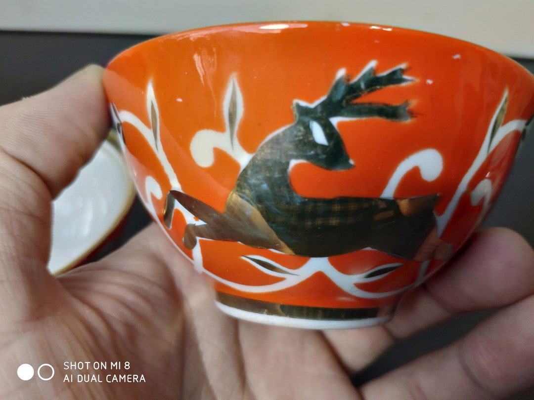 Uzbek Vintage 1 Tea Cup Cup Bowl Cotton Pattern. Uzbek High Quality ...