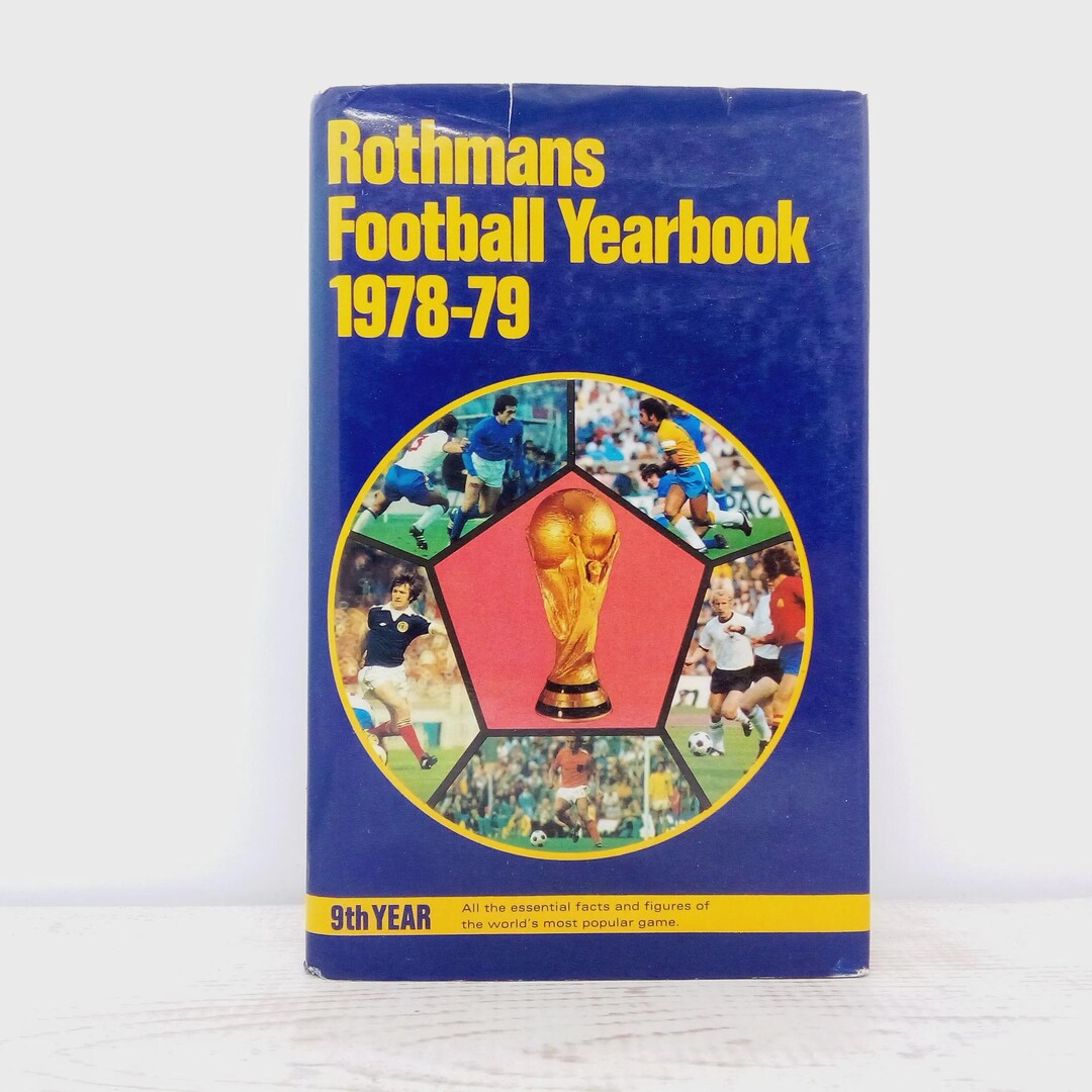 Rothmans Football Yearbook 1978/79 by Leslie Vernon – Vintage English ...