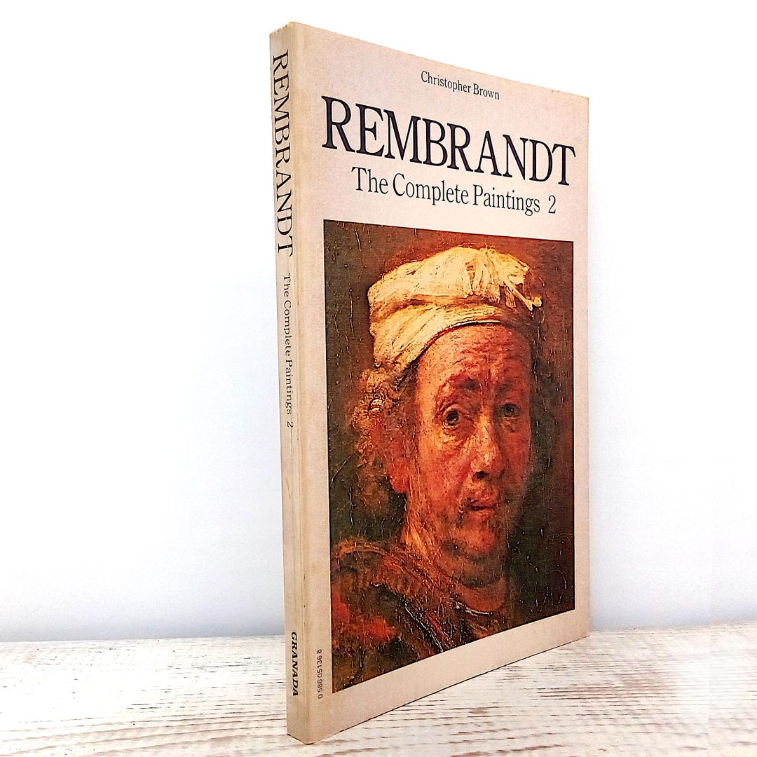 Rembrandt the Complete Paintings 2 by Christopher Brown Vintage 1980 ...