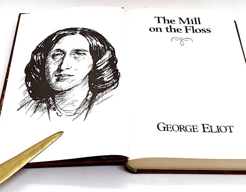 The Mill on the Floss by George Eliot, Classic Literature Book Gift ...