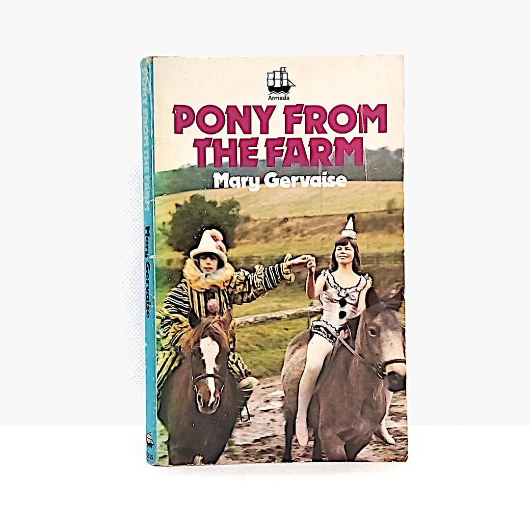 Pony From the Farm by Mary Gervaise 1968 Vintage Children's Armada ...
