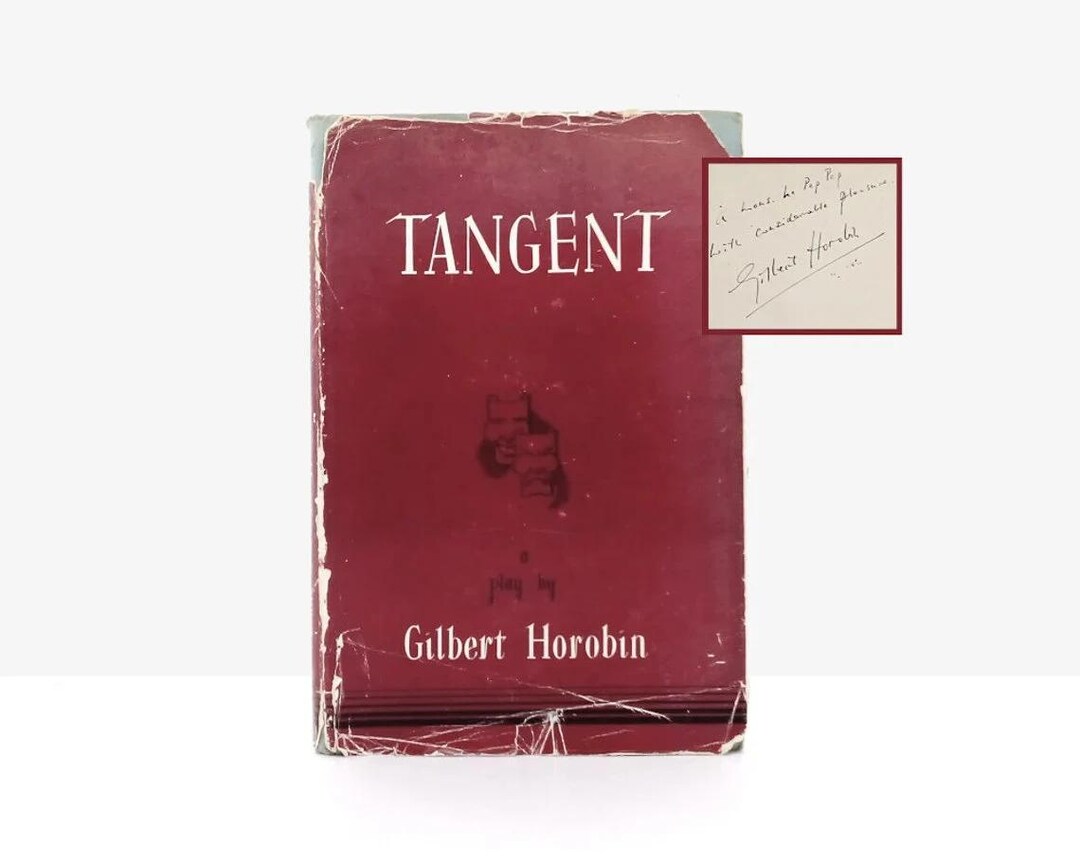 Tangent by Gilbert Horobin Signed 1st Edition Book Gift World War 2 ...