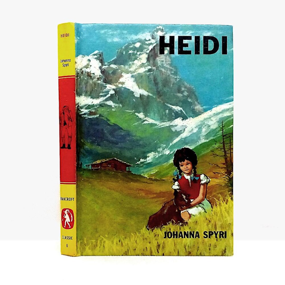 Heidi by Johanna Spyri Swiss Vintage Girl's Story Book 1960s Child's ...