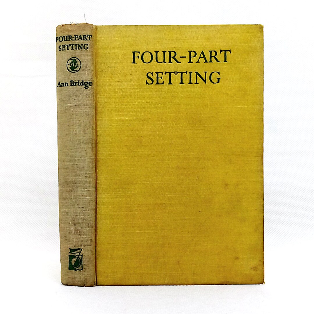 Four-part Setting by Ann Bridge Dramatic Romance Book Vintage 1941 ...