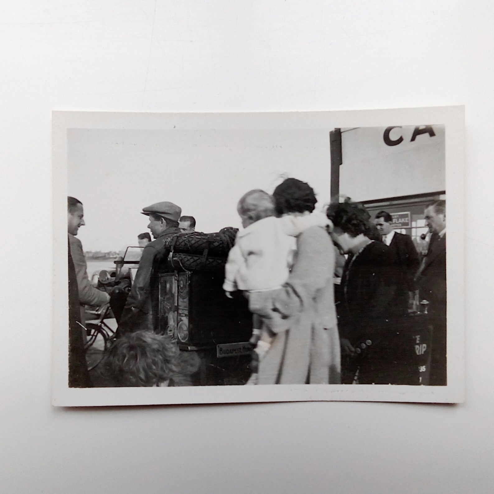 Car Rally Photo From Ireland 1930s Irish Photograph of Old Automobiles ...