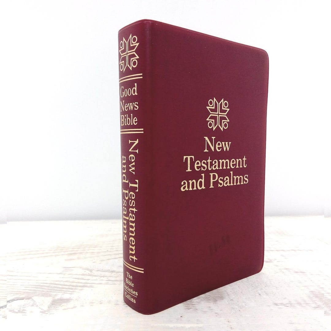 New Testament Bible and Psalms Vintage Good News Miniature Pocket ...