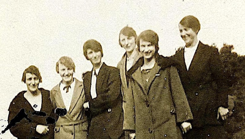 1920s Irish Women Sepia Photo - Etsy