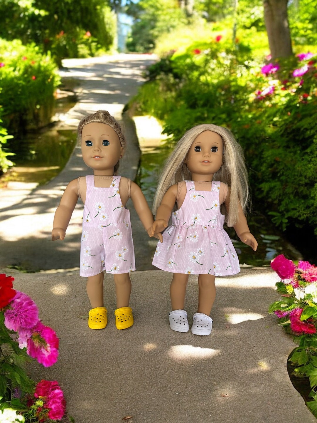 Set of Skirt and Shorts ,18 Inch Doll Set , 43cm Doll Clothes, 18 Inch ...