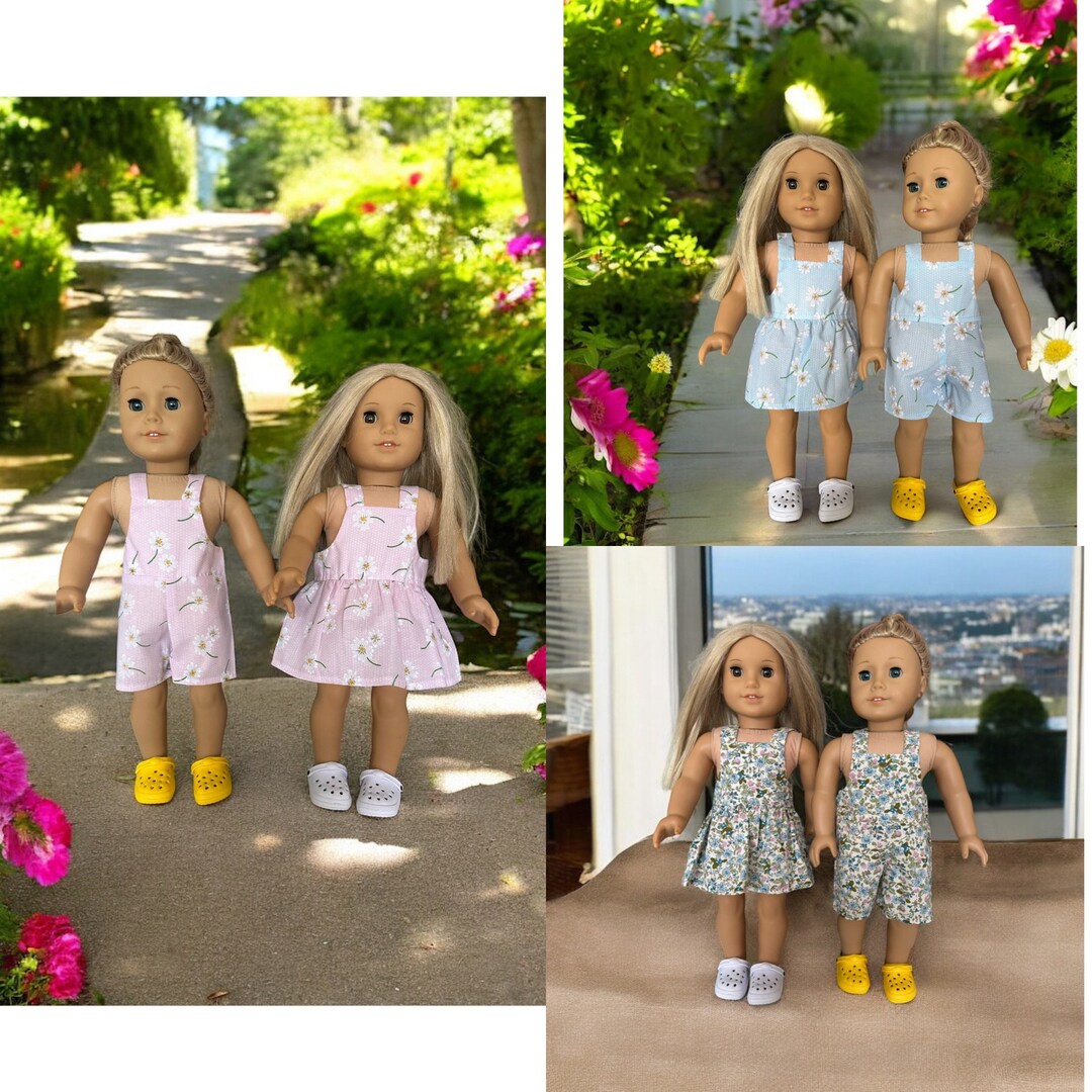 Set of Skirt and Shorts ,18 Inch Doll Set , 43cm Doll Clothes, 18 Inch ...