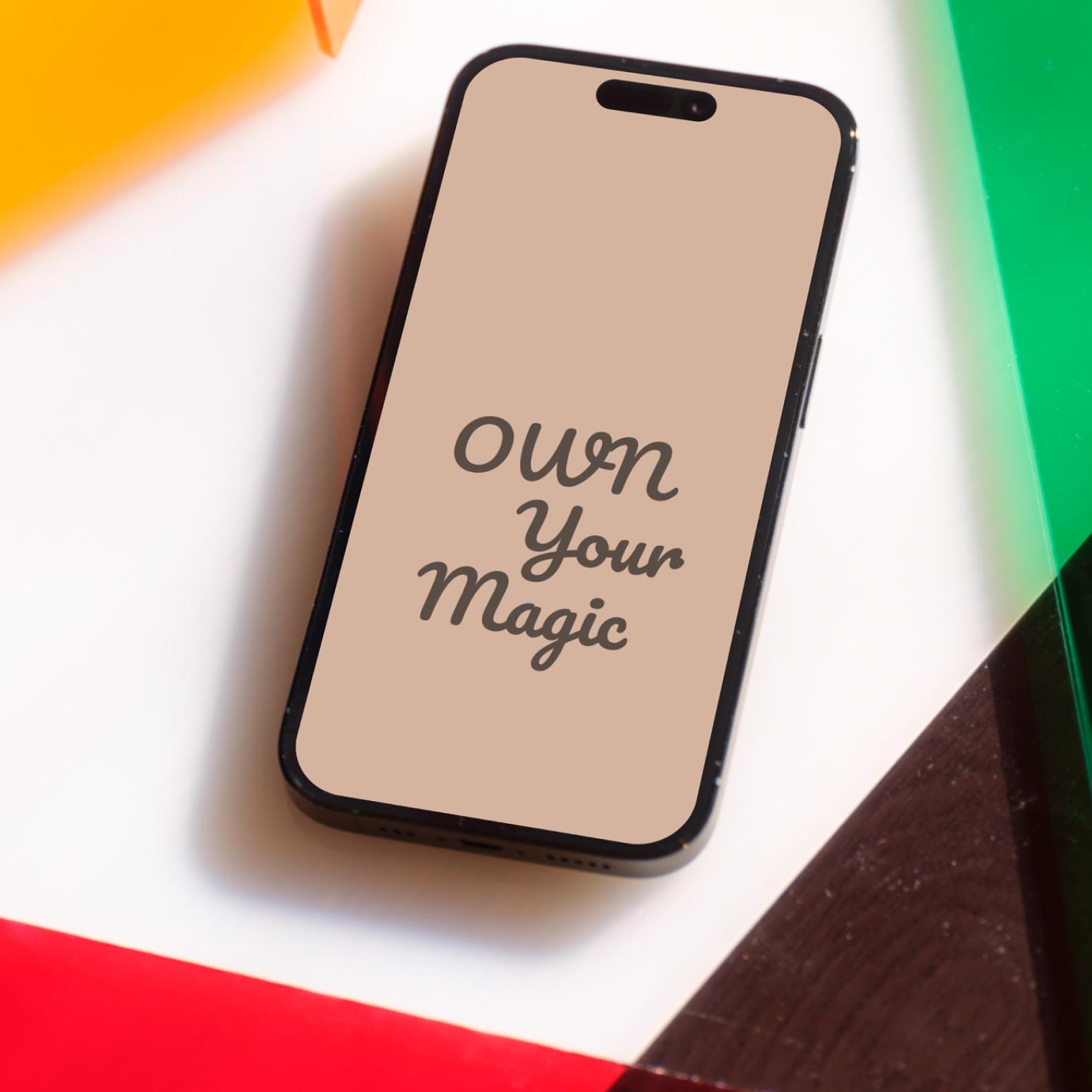 Phone Wallpapers Affirmation Wallpapers Neutral Hues Modern iPhone ...