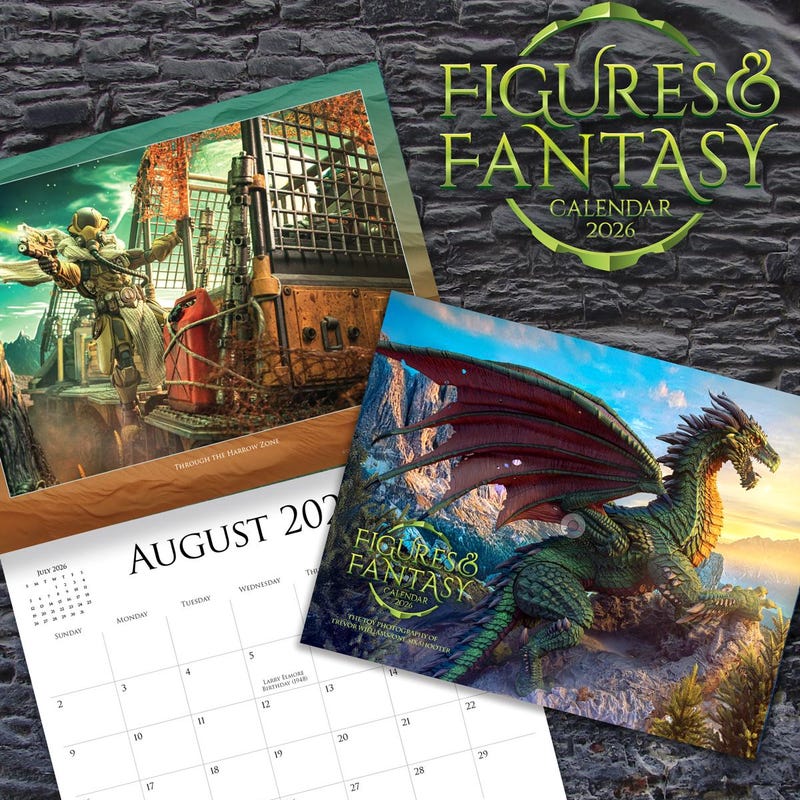 Fantasy Men Calendar 2026 - Etsy