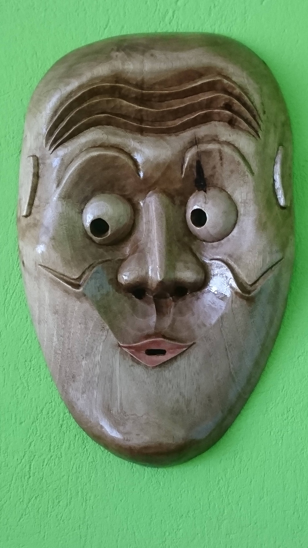 Walnut Scarface Mask - Etsy