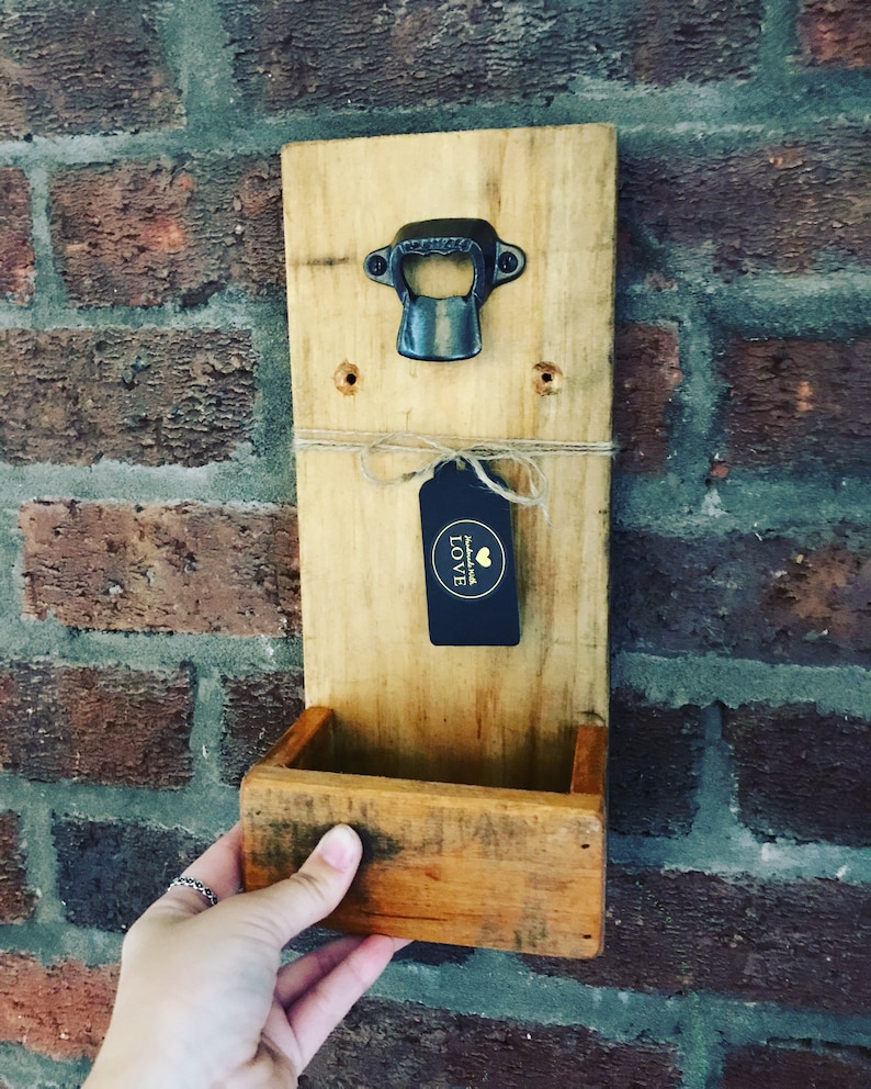 Wall Mounted Bottle Opener | Etsy