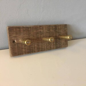 Rustic Rifle Bullet Key Hooks - Etsy