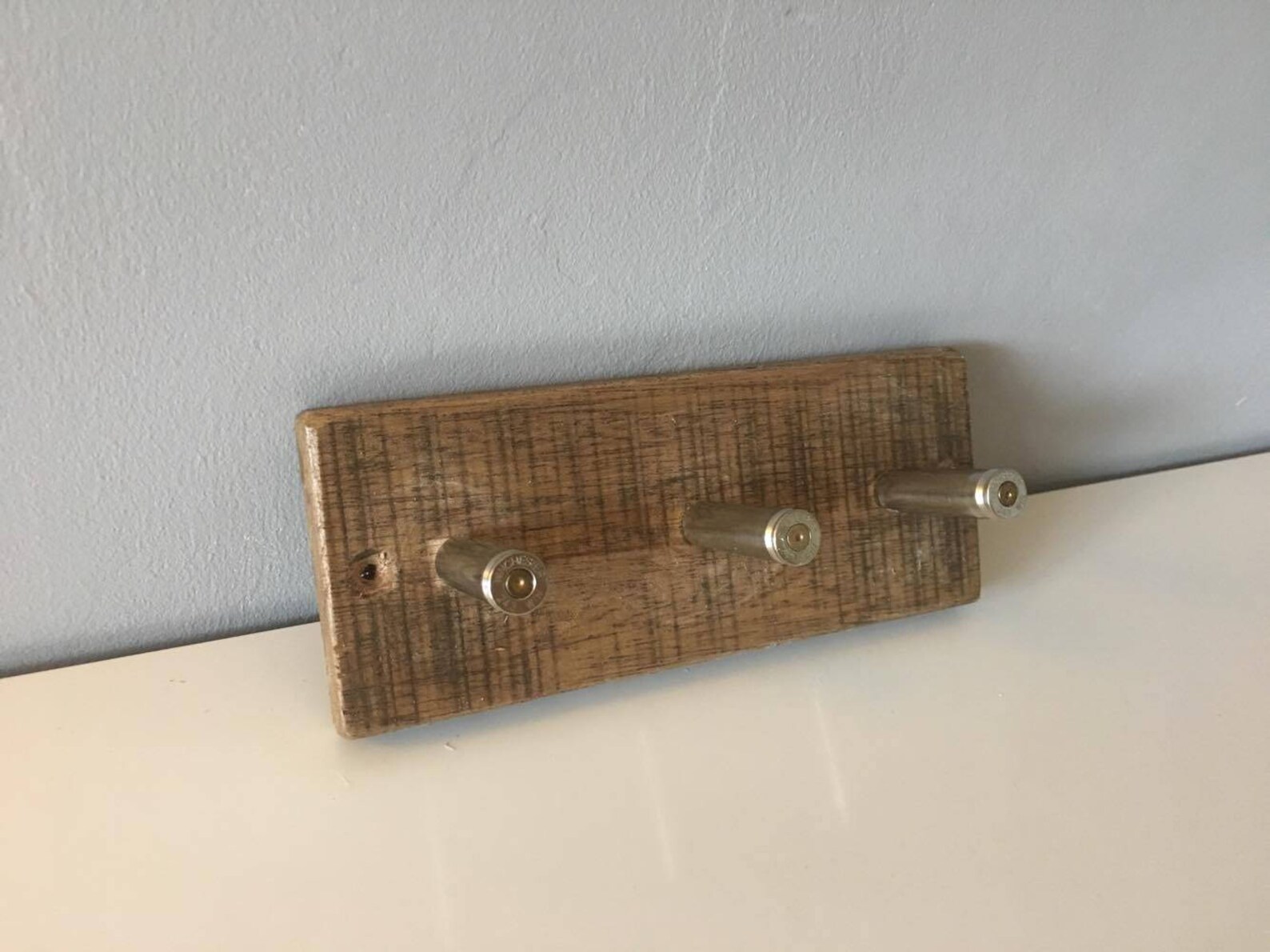 Rustic Rifle Bullet Key Hooks | Etsy