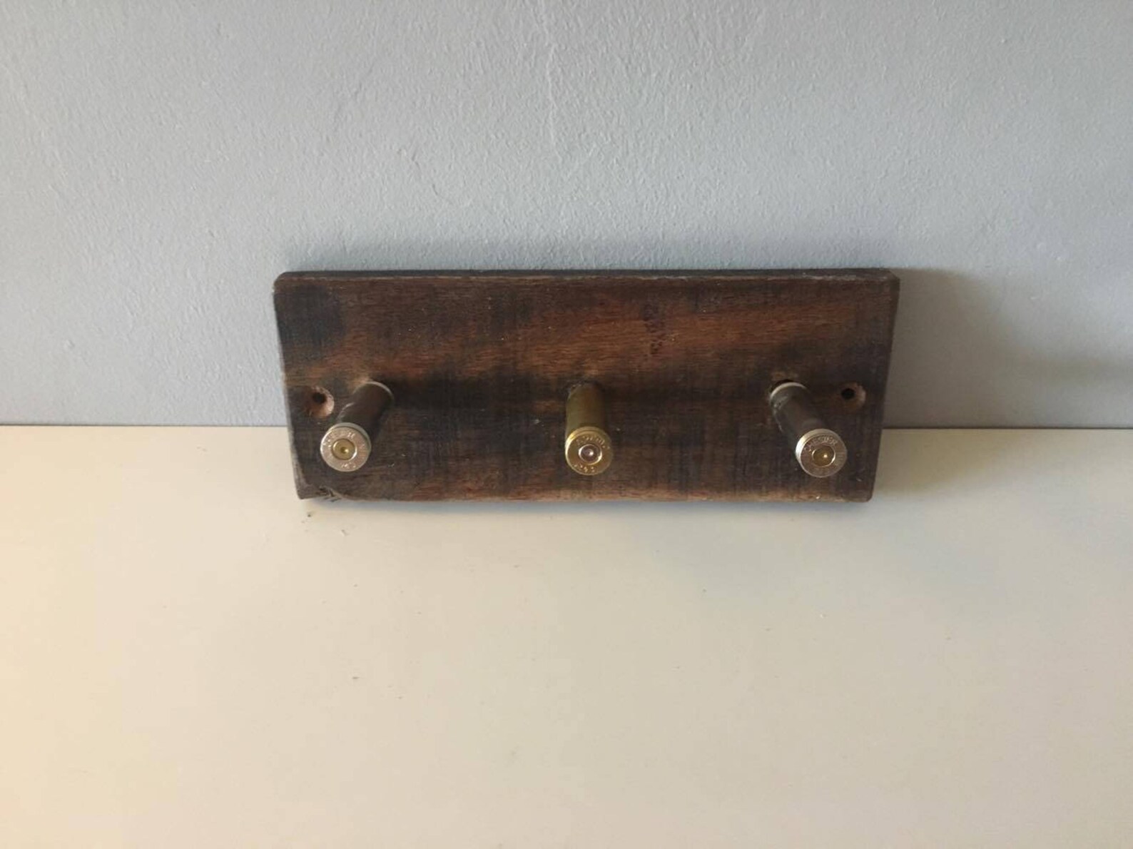 Rustic Rifle Bullet Key Hooks | Etsy