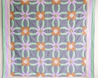 Double Wedding Ring Quilt Pattern - Etsy