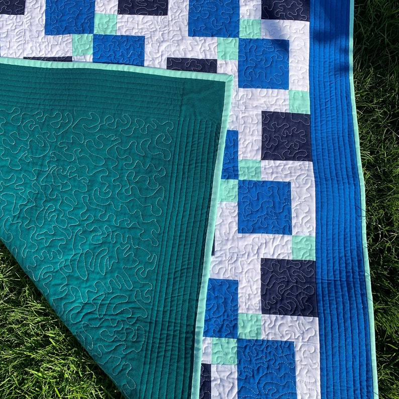 PDF Pattern Disappearing Nine Patch Quilt - Etsy