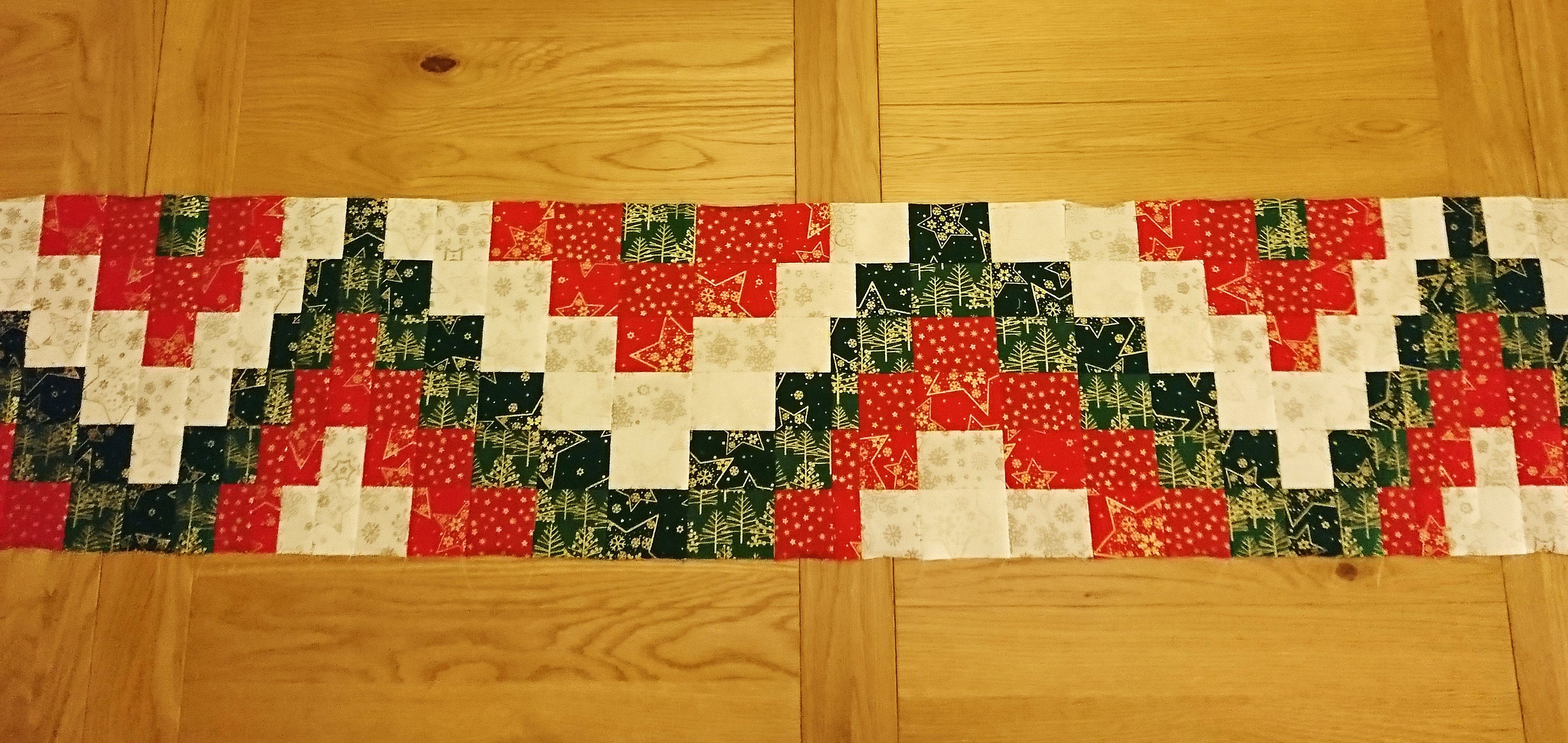 PDF Pattern Quilted Table Runner Christmas Table Runner - Etsy