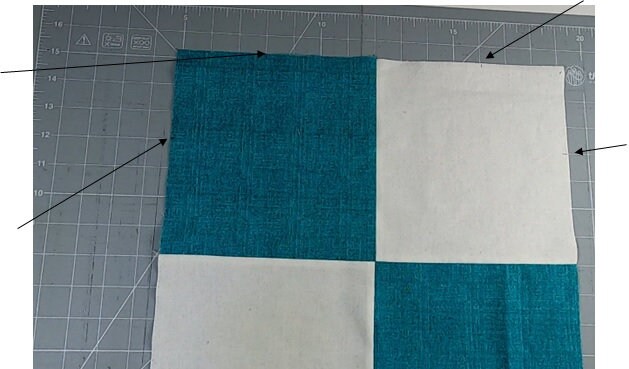 PDF Quilt Block Pattern Disappearing Four Patch - Etsy