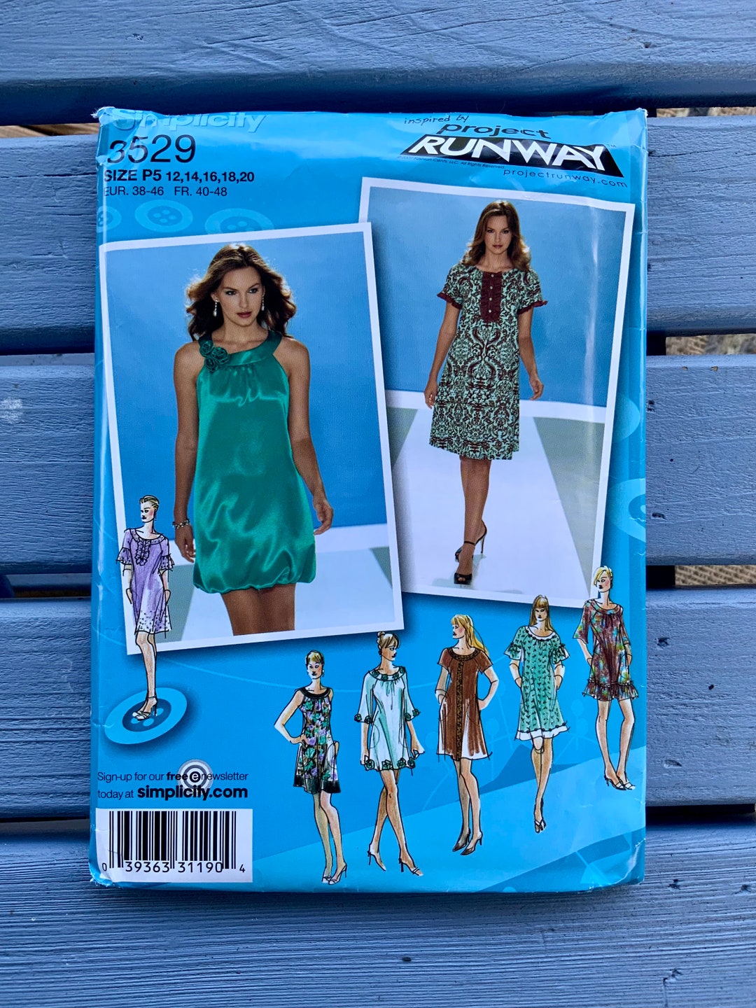 Simplicity 3529 Misses Uncut Factory-fold Sewing Pattern Size 12, 14 ...