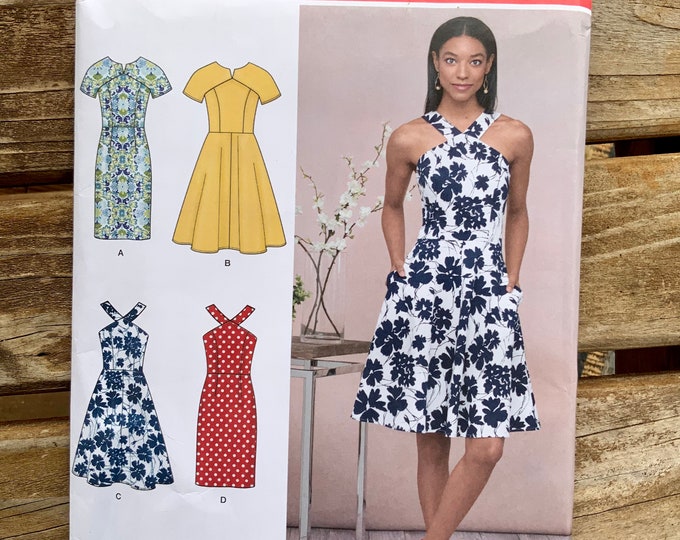 Simplicity 8594 Misses Uncut Factory-fold Sewing Pattern Size 14, 16 ...