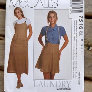 Mccall’s 7516 Misses Uncut Factory-fold Sewing Pattern Size 8, 10, 12 ...