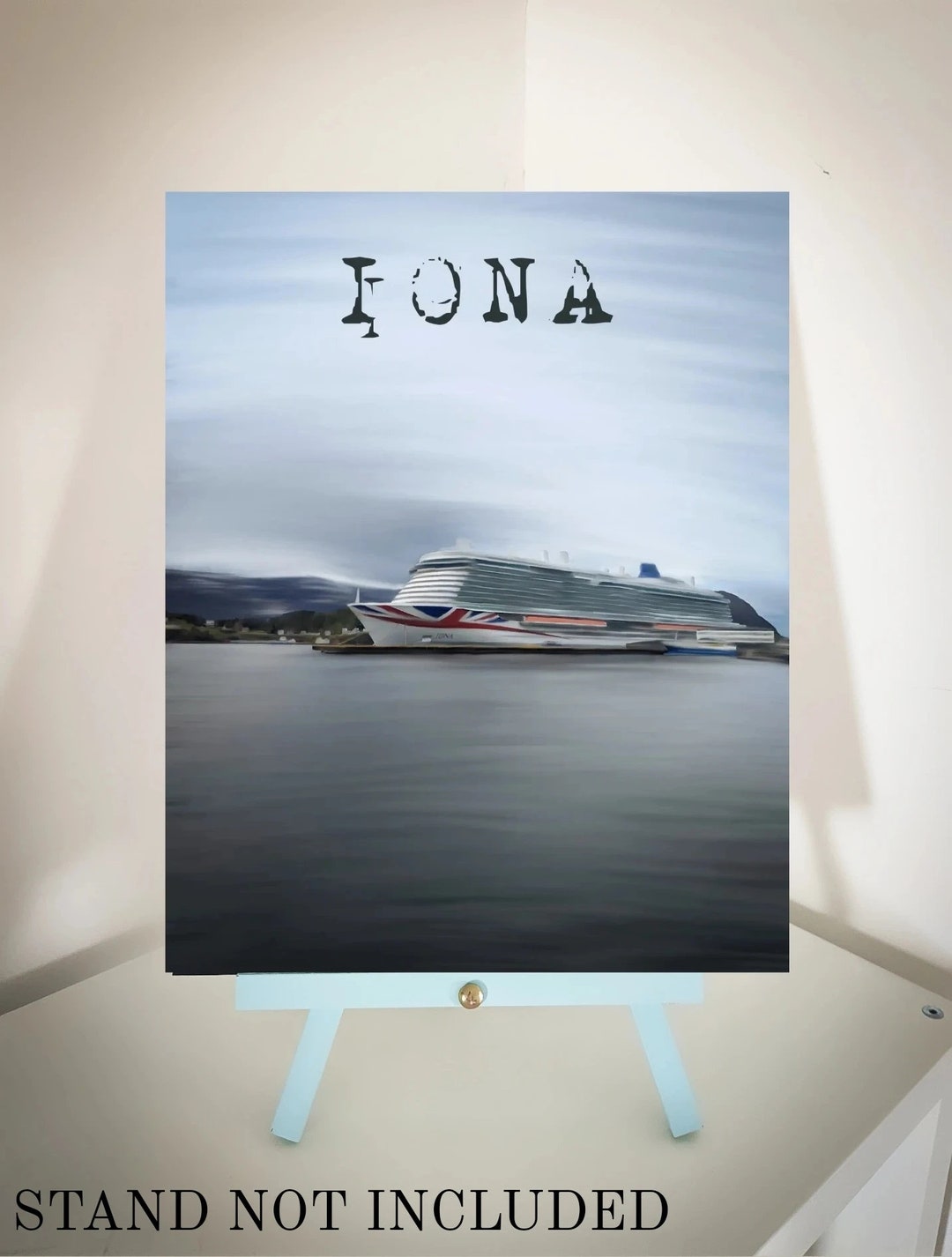 Iona Print (P&O CRUISES) - Etsy