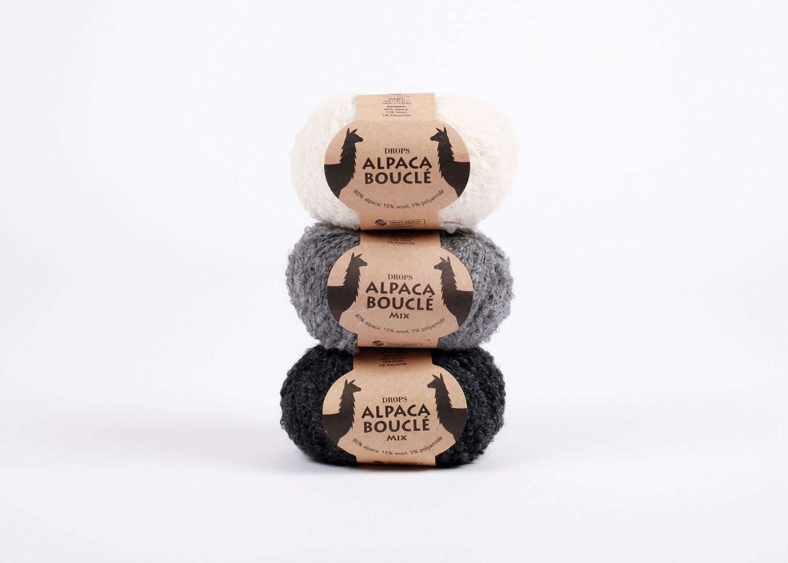 DROPS Alpaca Boucle Alpaca Yarn Alpaca Fiber Wool Yarn - Etsy